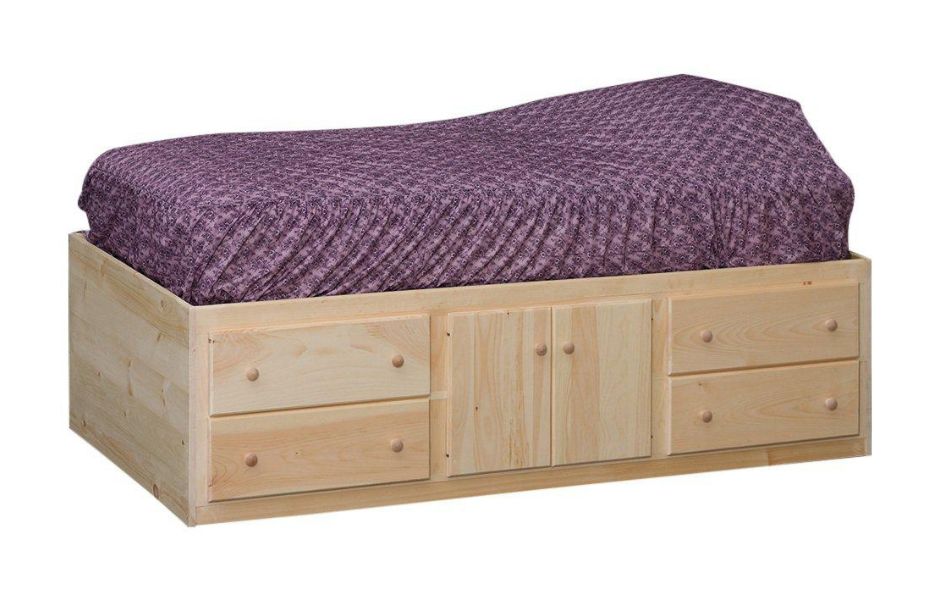 Twin xl storage bed 6 drawers store