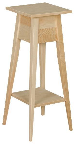 [12 Inch] Shaker Plant Stand – Wood n Things Gretna