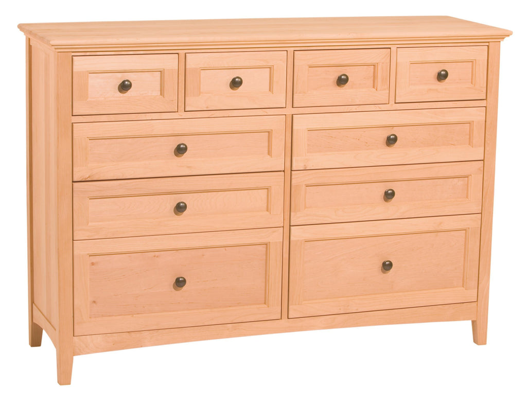McKenzie 10 Drawer Dresser – Wood n Things Gretna
