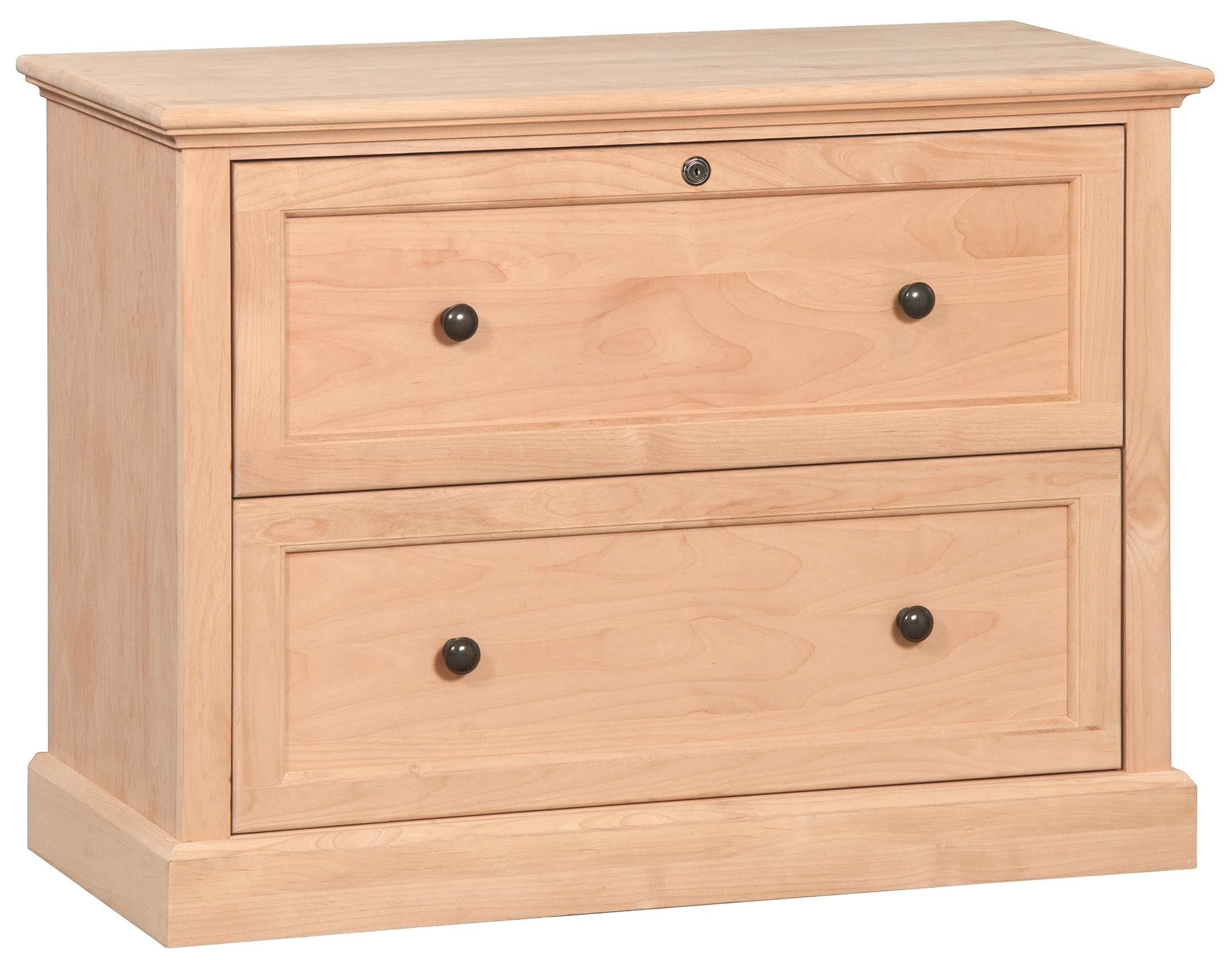 Unfinished wood file cabinet store