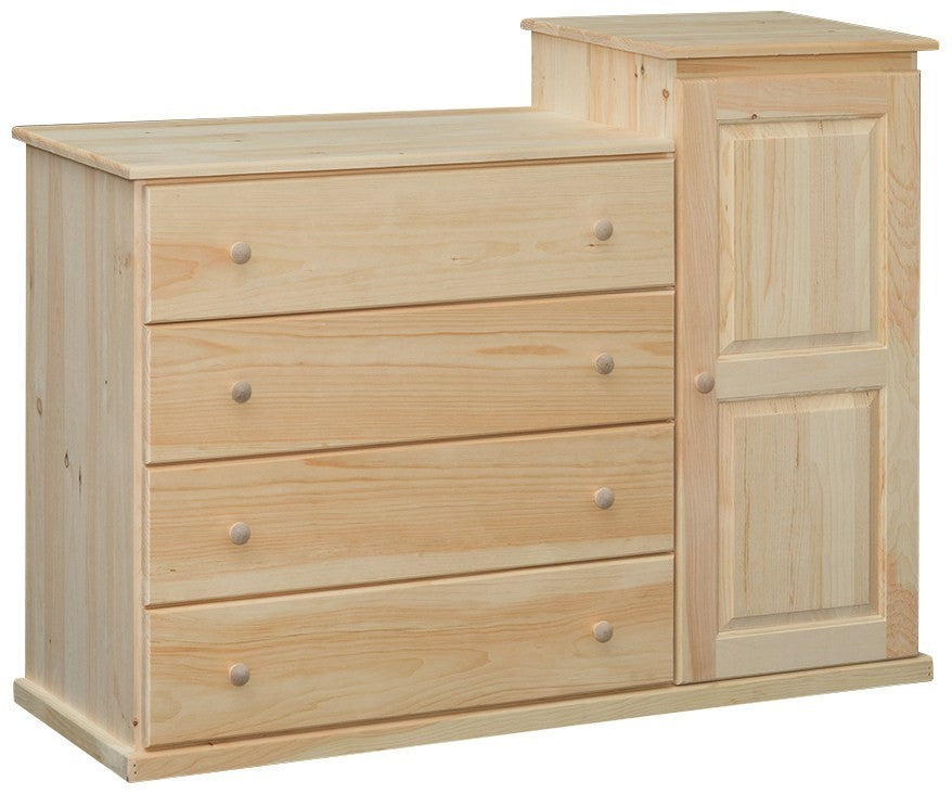 [56 Inch] Jakob Combo Chest with Door – Wood n Things Gretna