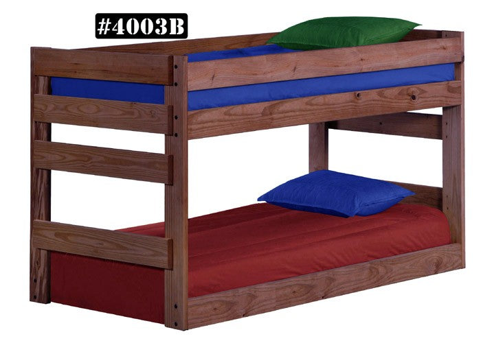 Twin Bottom Bunk Bed – Wood n Things Gretna