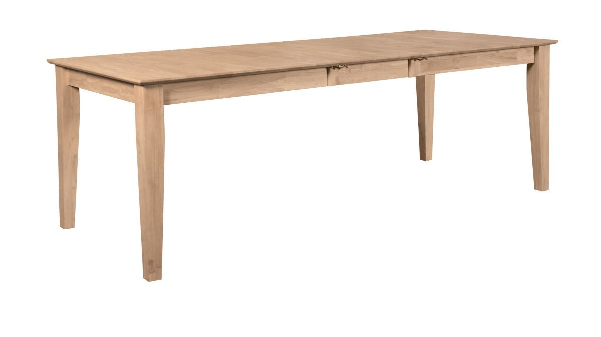 90" Shaker Extension Dining Table – Wood n Things Gretna