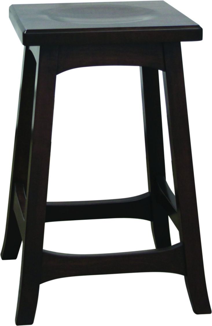 Oakland Wood Weston Square Seat Bar Stool – Wood n Things Gretna