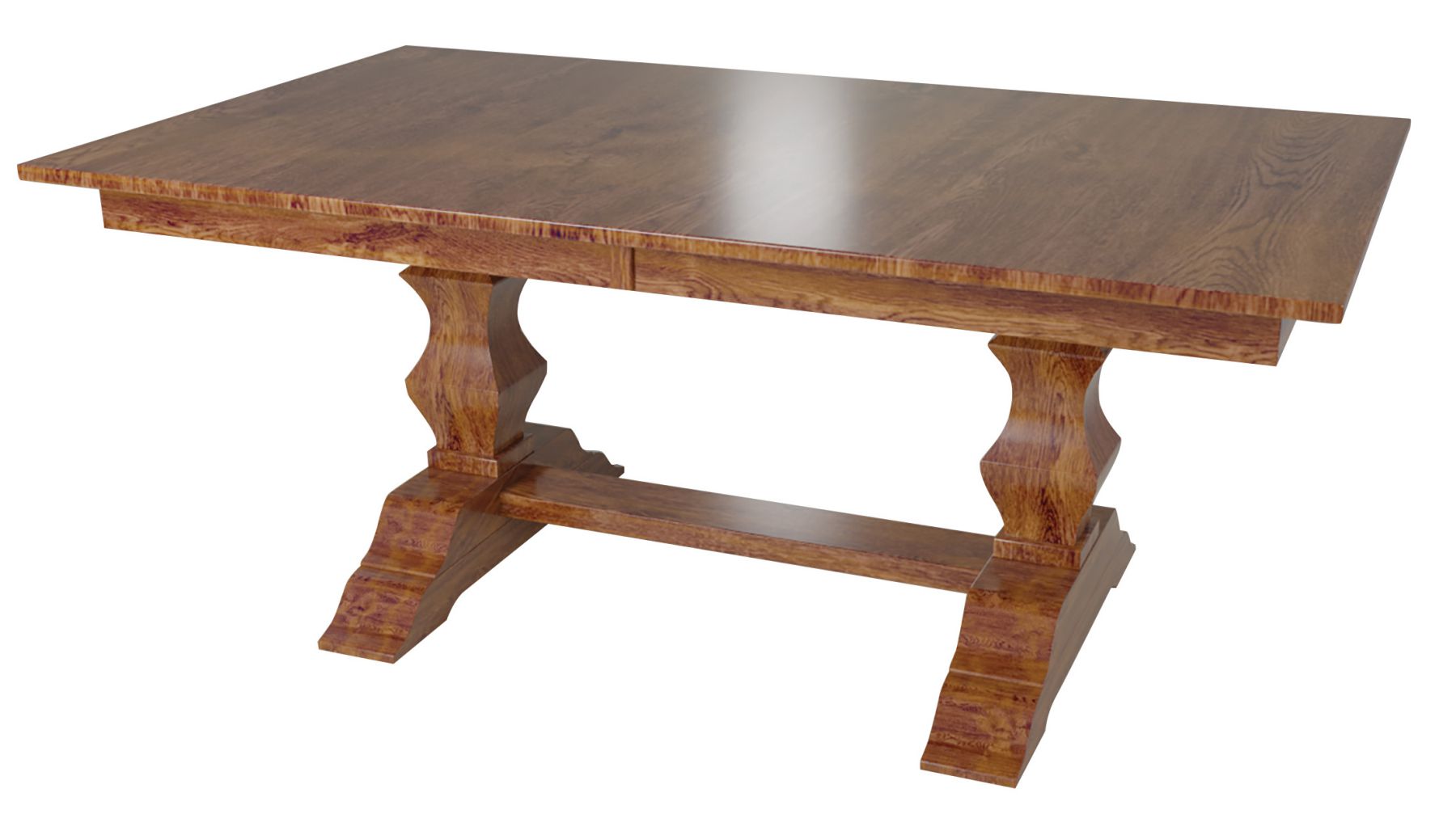 Jessica Double Pedestal Dining Table – Wood n Things Gretna
